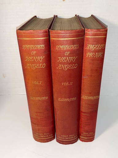 3 Vols Of Henry Angelo, 1904/1905