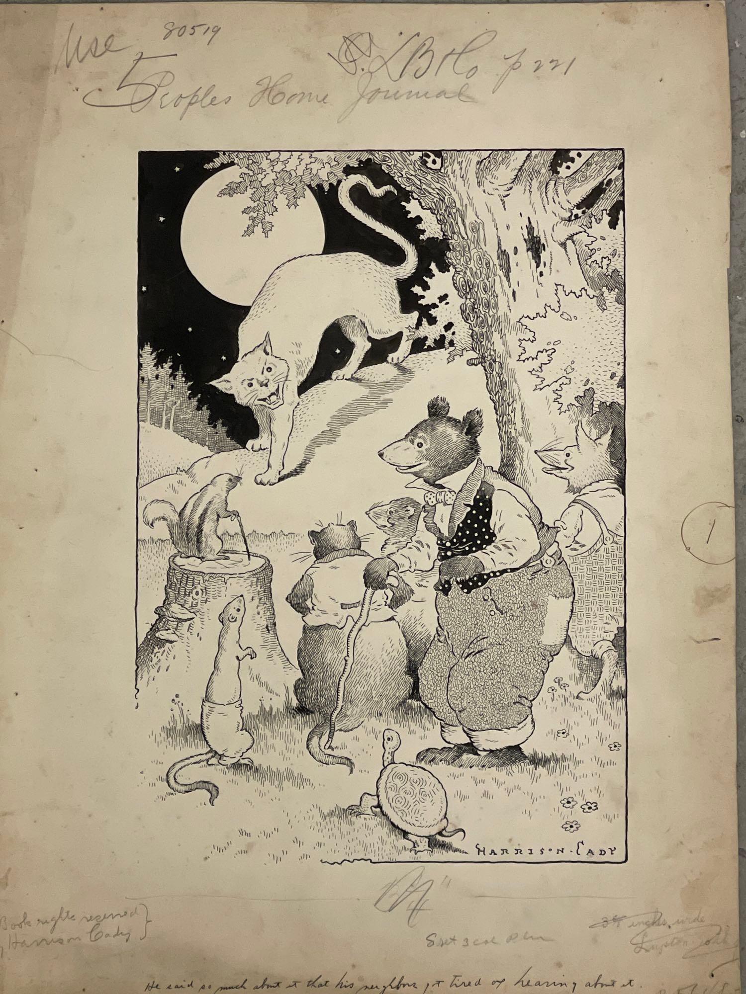 Harrison Cady Original Illustration