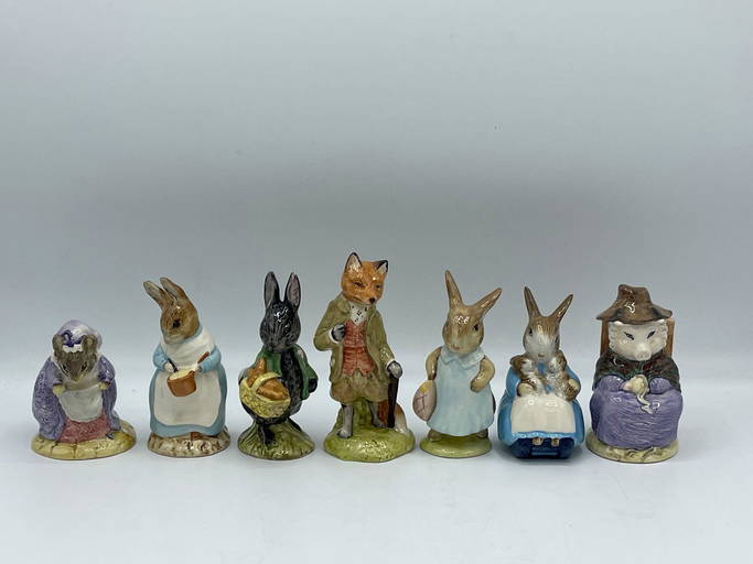 Seven Beswick Beatrix Potter Figurines
