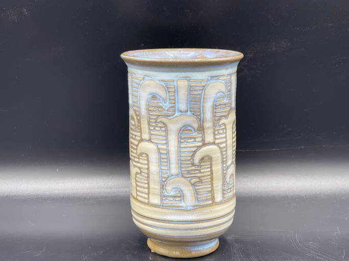 Charles Harder Incised Art Pottery Vessel