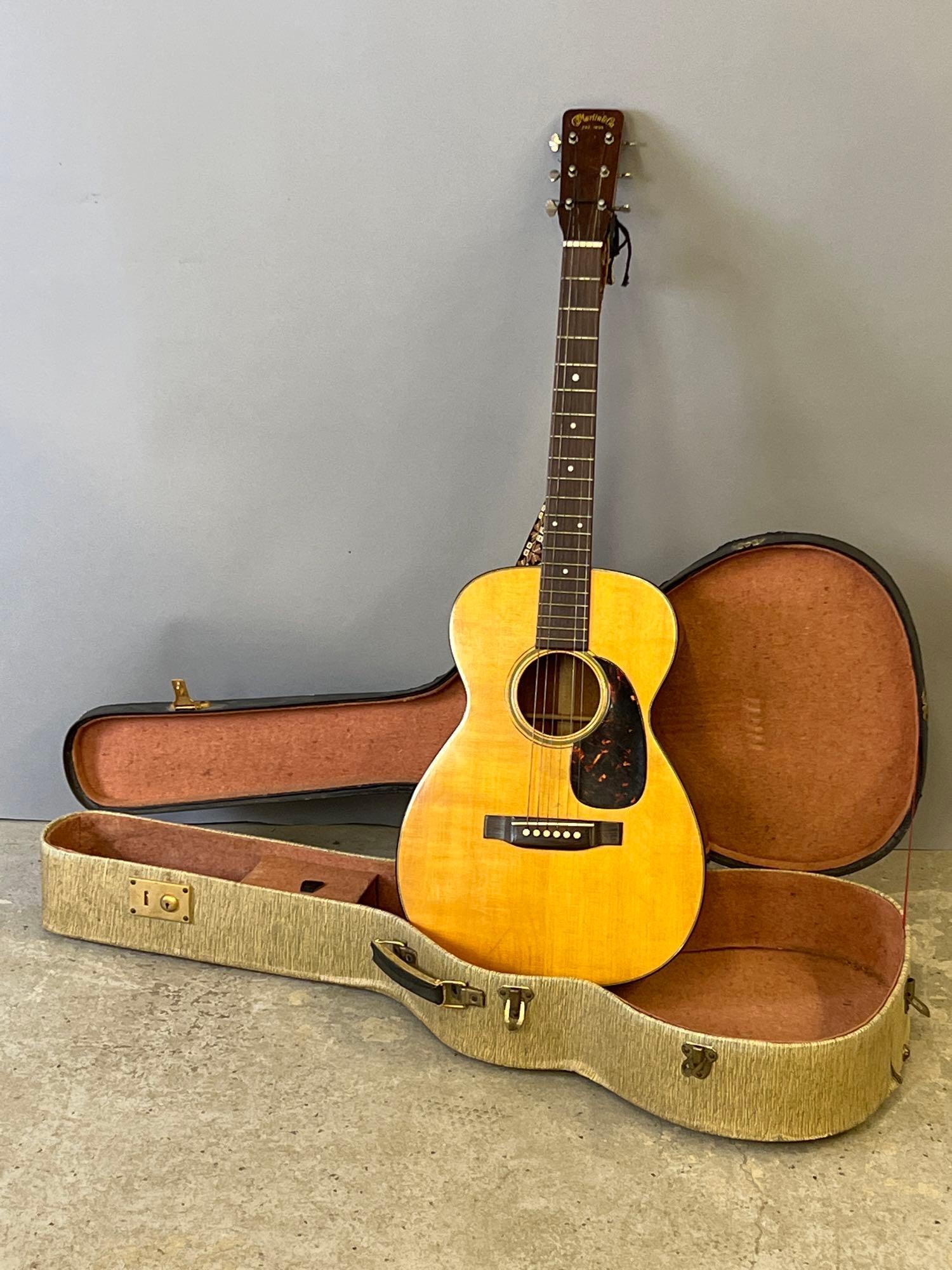 C.f. Martin 0-18 Acoustic Guitar Auction