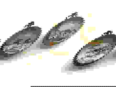 Three Paperweight Ball Clocks Auction