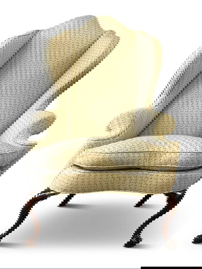 Kittinger Williamsburg Wing Chair Auction