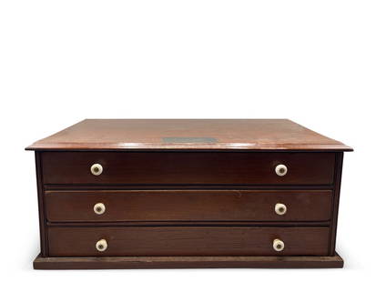 Willimantic 6-drawer Spool Cabinet Auction