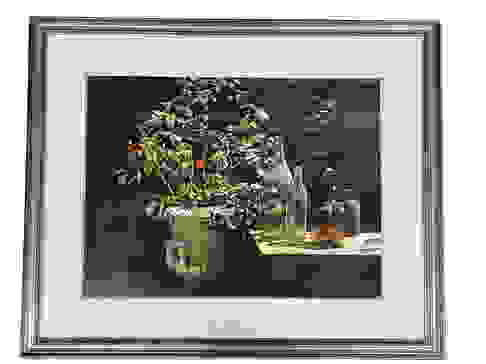 Michael Rocco. Watercolor/paper, Still Life Auction