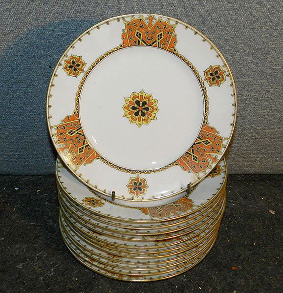 Twelve Kornilow Bros. Russia Plates