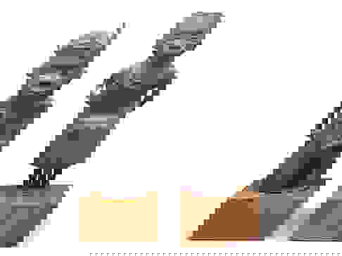 Pair Of Nigerian Bronze Primitive Sculptures Auction