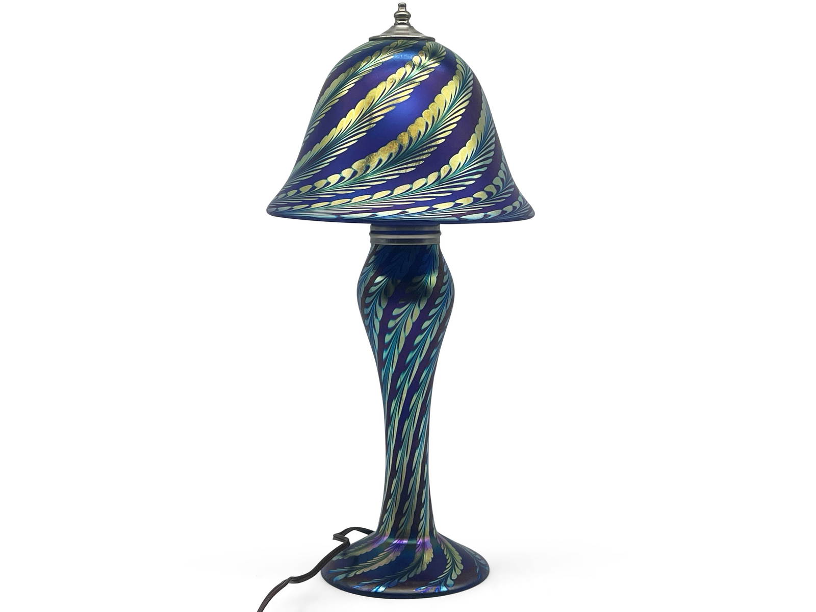 Steven Correia Art Glass Table Lamp Auction