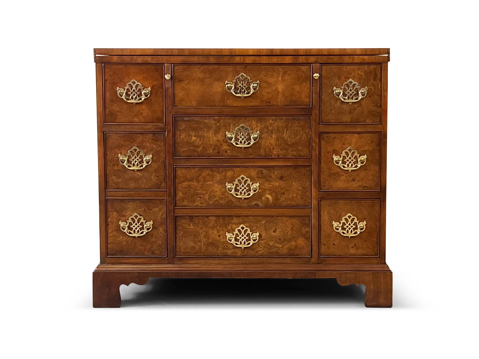 Baker Flip-top Mahogany Bachelors Chest Auction