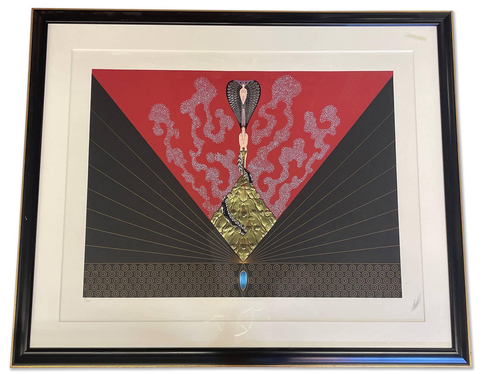 Erte. Lithograph: Triumph Of The Courtesan Auction