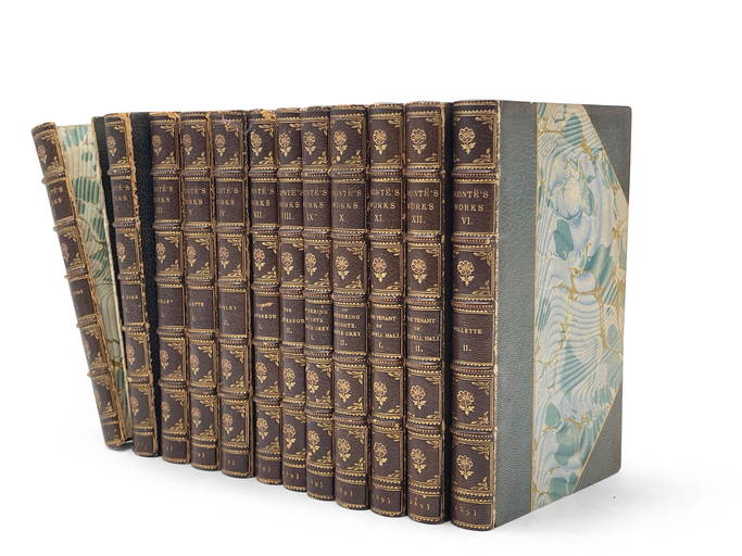 Currer Bell: Works Of Bronte, 12 Vols.
