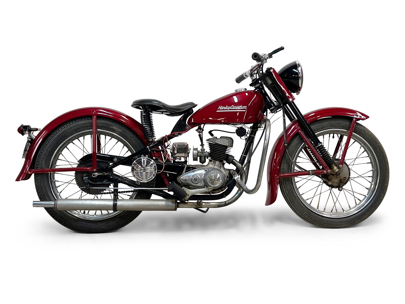 1953 Harley Davidson "hummer" Motorcycle Auction