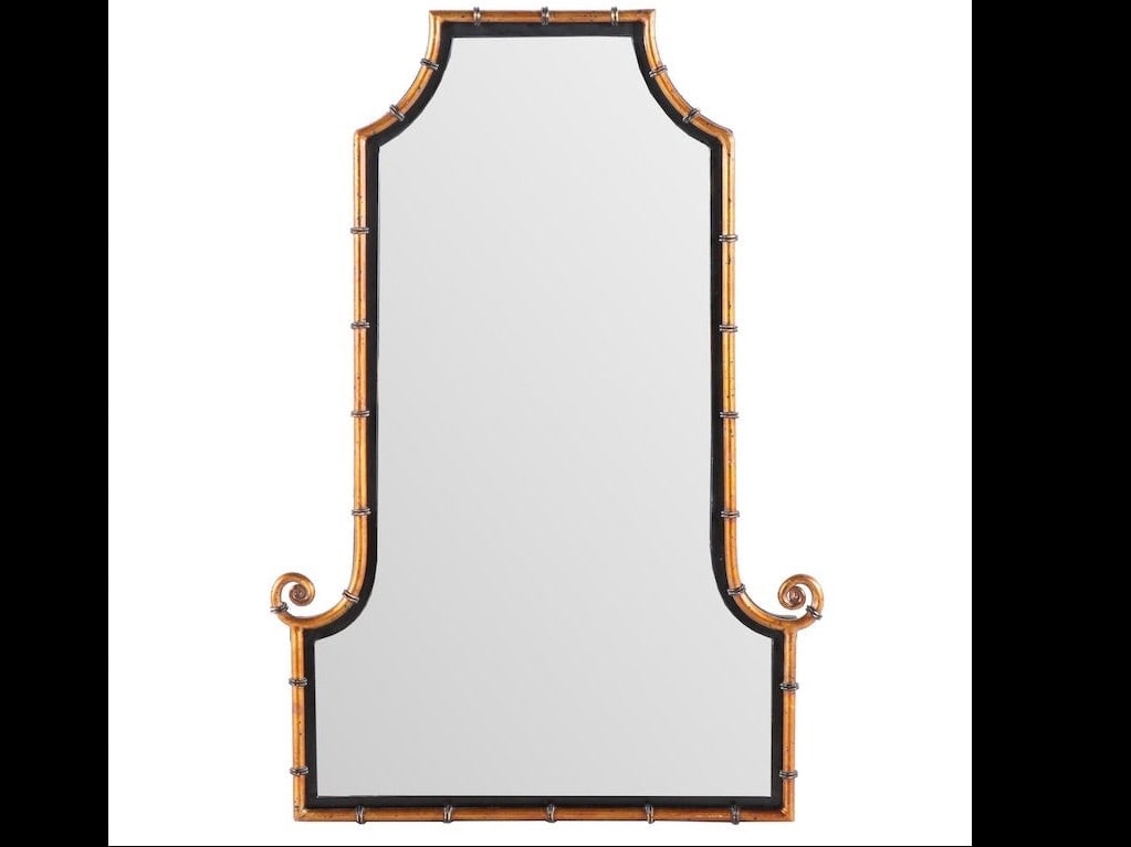 Uttermost Himalayan Iron Bamboo Mirror - Jun 20, 2025 | Briggs Auction ...