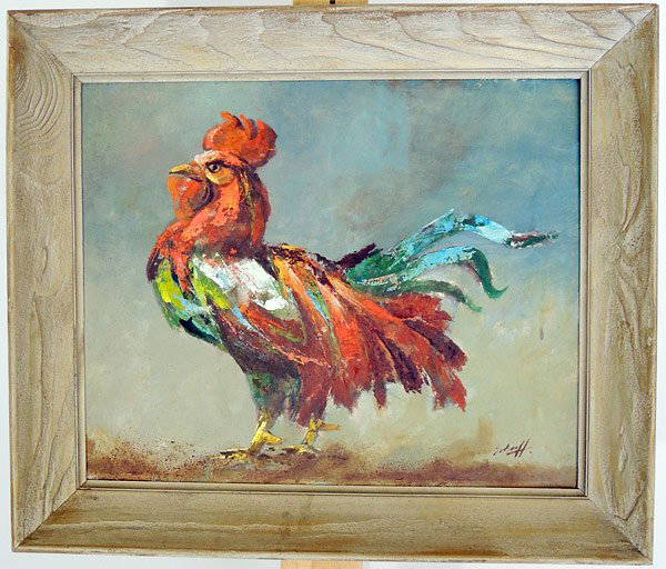 Ralph Scharff, Oil/panel