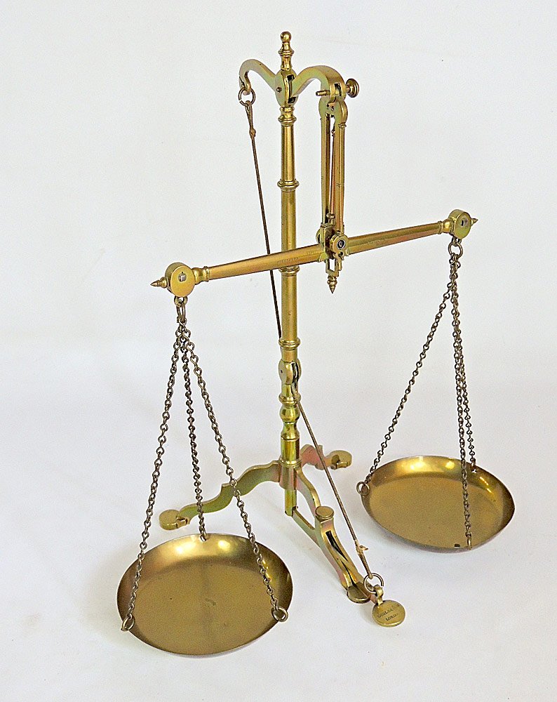 Doyle & Son Victorian Brass Scale