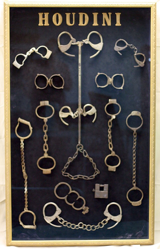 Harry Houdini Shackles Collection