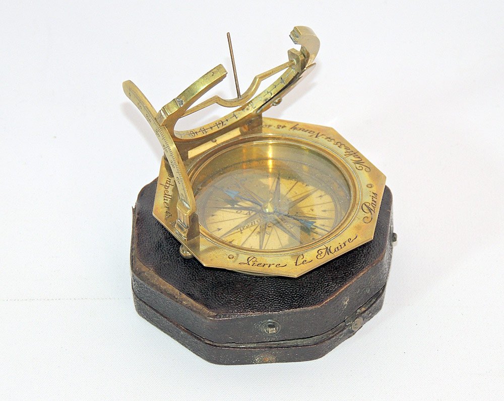 18th Century Pocket Compass Sundial