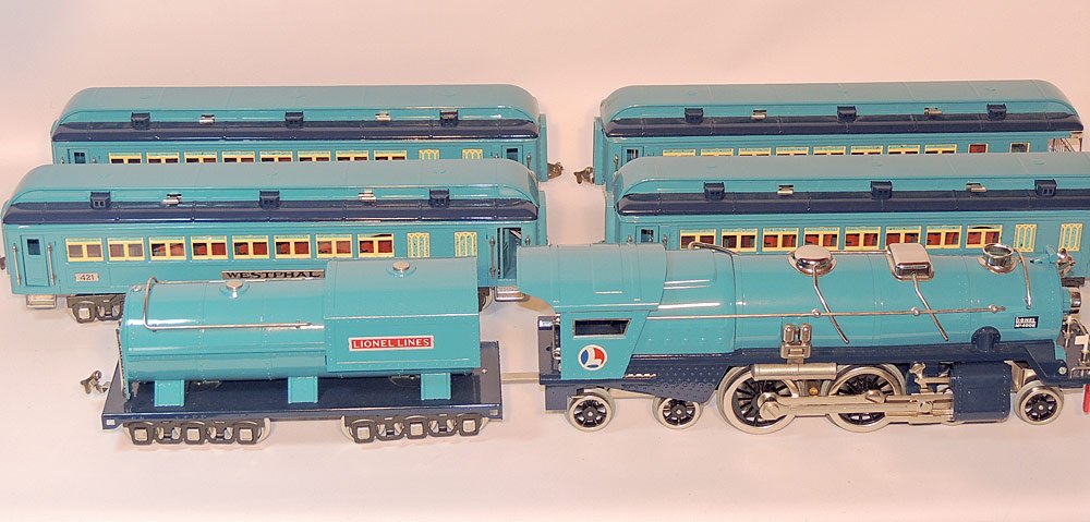 Lionel MTH Blue Comet Set