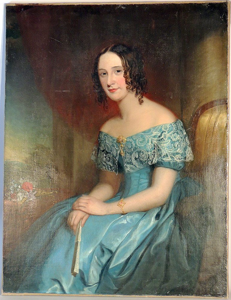 Attrb. Samuel Howell. Portrait.