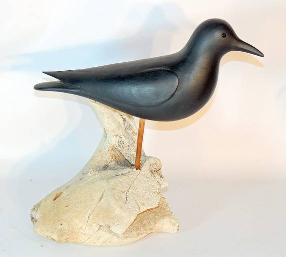 J.p. Hand Crow Carving
