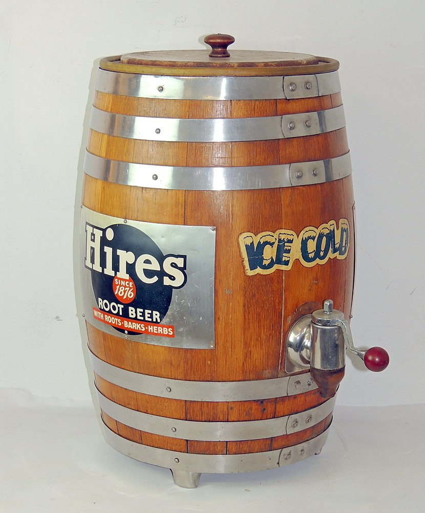 Hires Barrel Root Beer Dispenser
