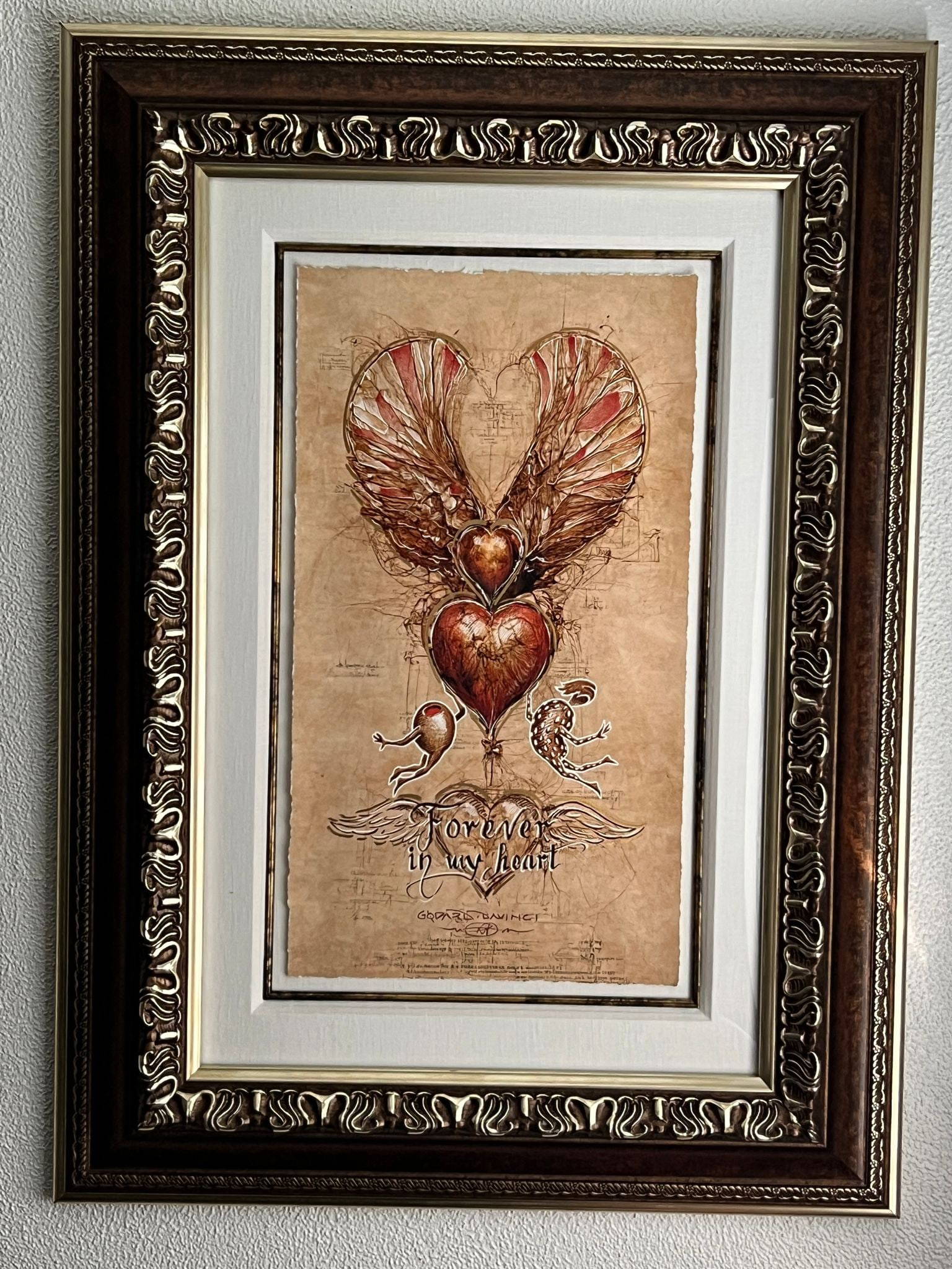 Michael Godard "forever In My Heart"davinci Series Auction