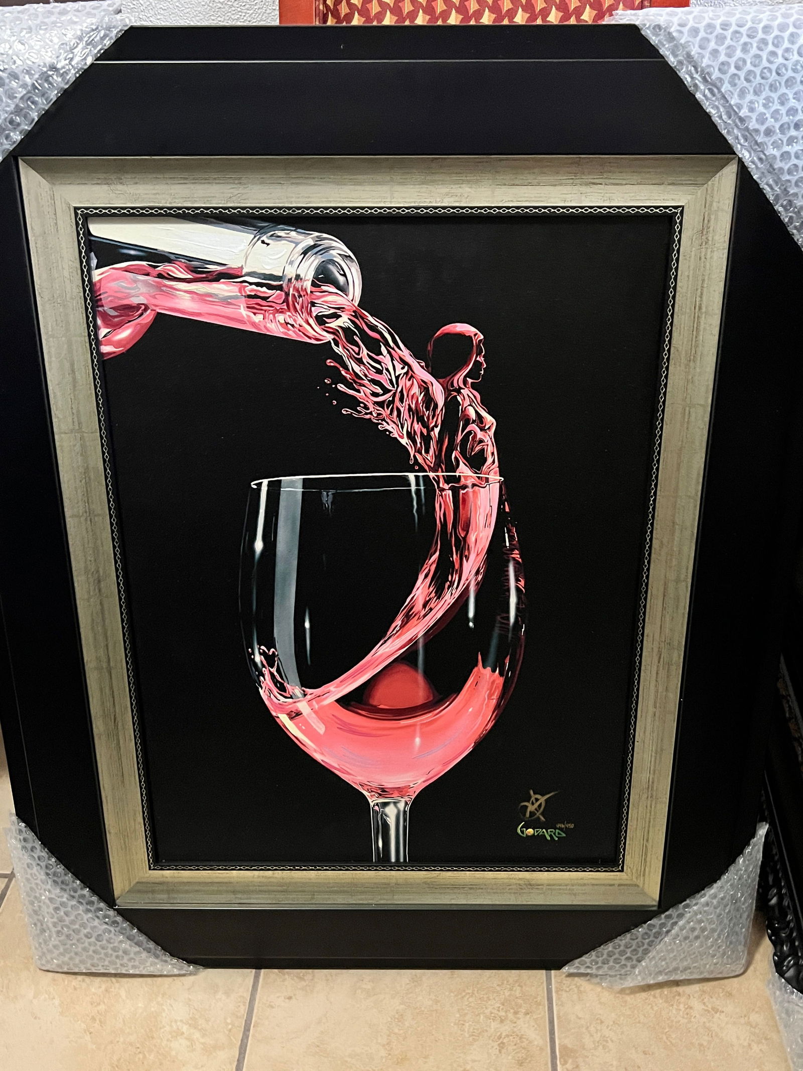 Michael Godard "angel Rose" W/coa Auction