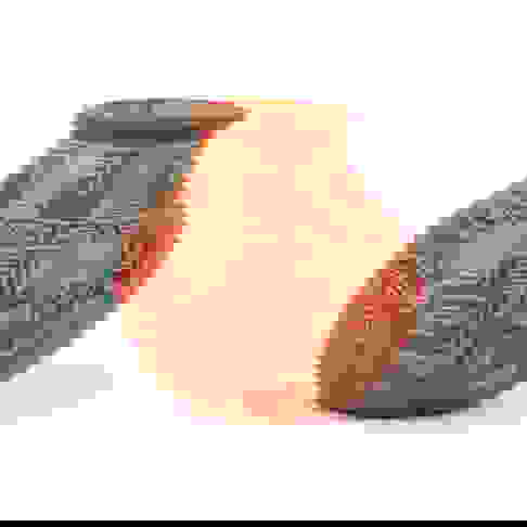 20th Century Signed Brazilian Terracotta Pot Auction