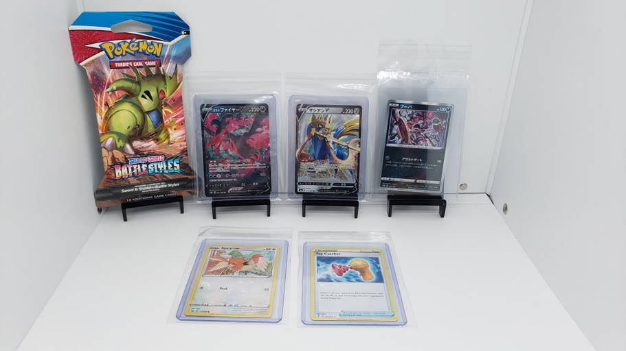 (6) Tcg Pokemon Battle Styles Pack, V, Japanese
