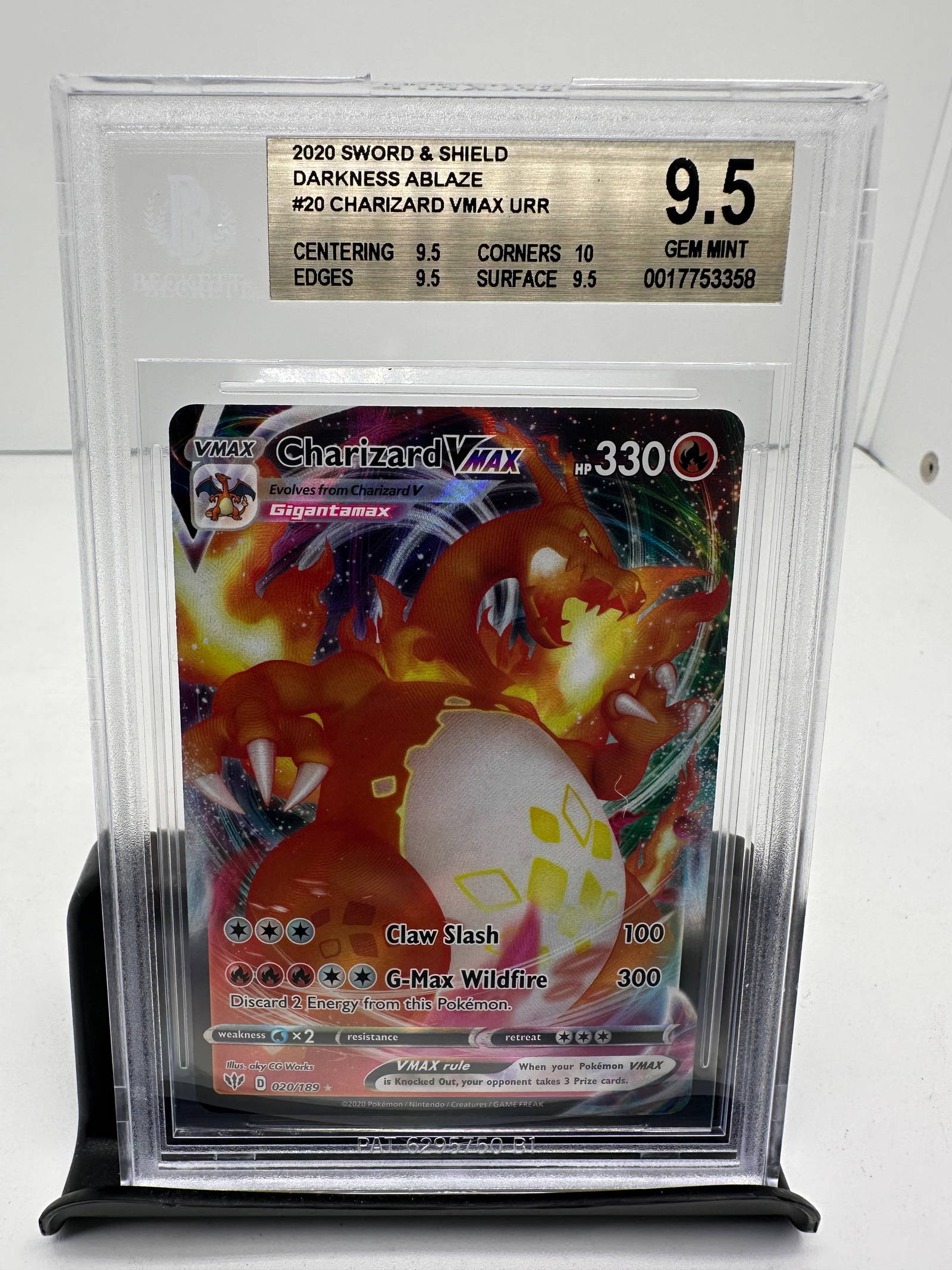 Charizard Vmax Bgs 9.5 Auction