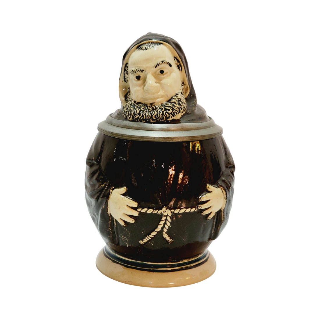 Merkelbach & Wick #270 Vi Character Stein, Monk Auction