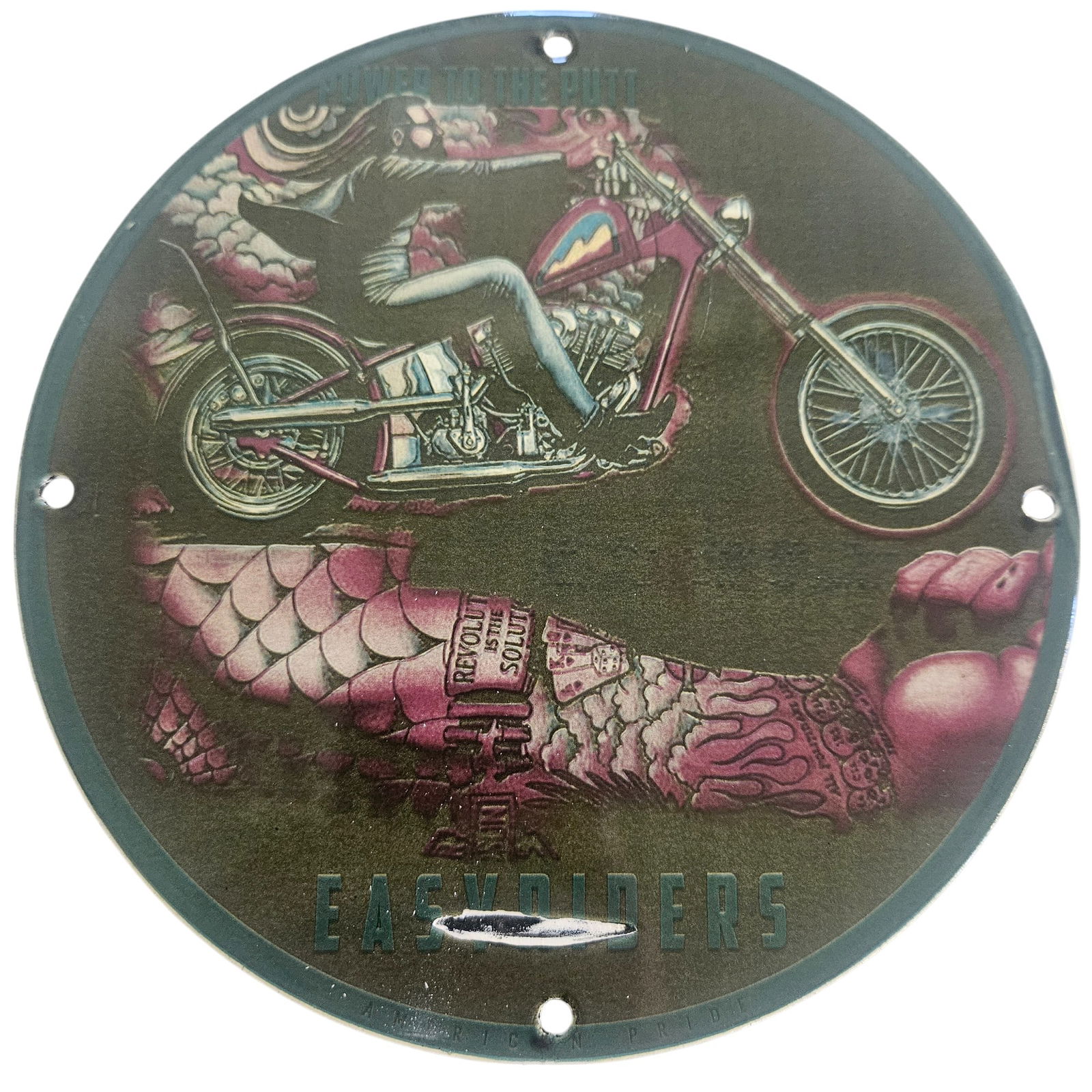 Porcelain Motorcycle Road Art Signs starts on 5/10/2025