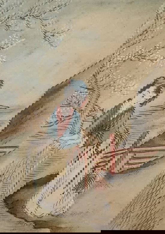 'shi Shai By The River' - An Antique Chinese Painting From The First ...