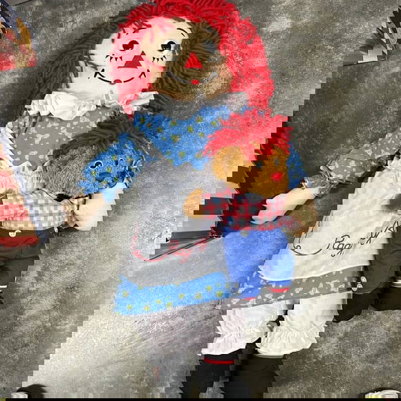 Dakin Raggedy Ann And Raggedy Bear 85th Anniversary Edition Auction