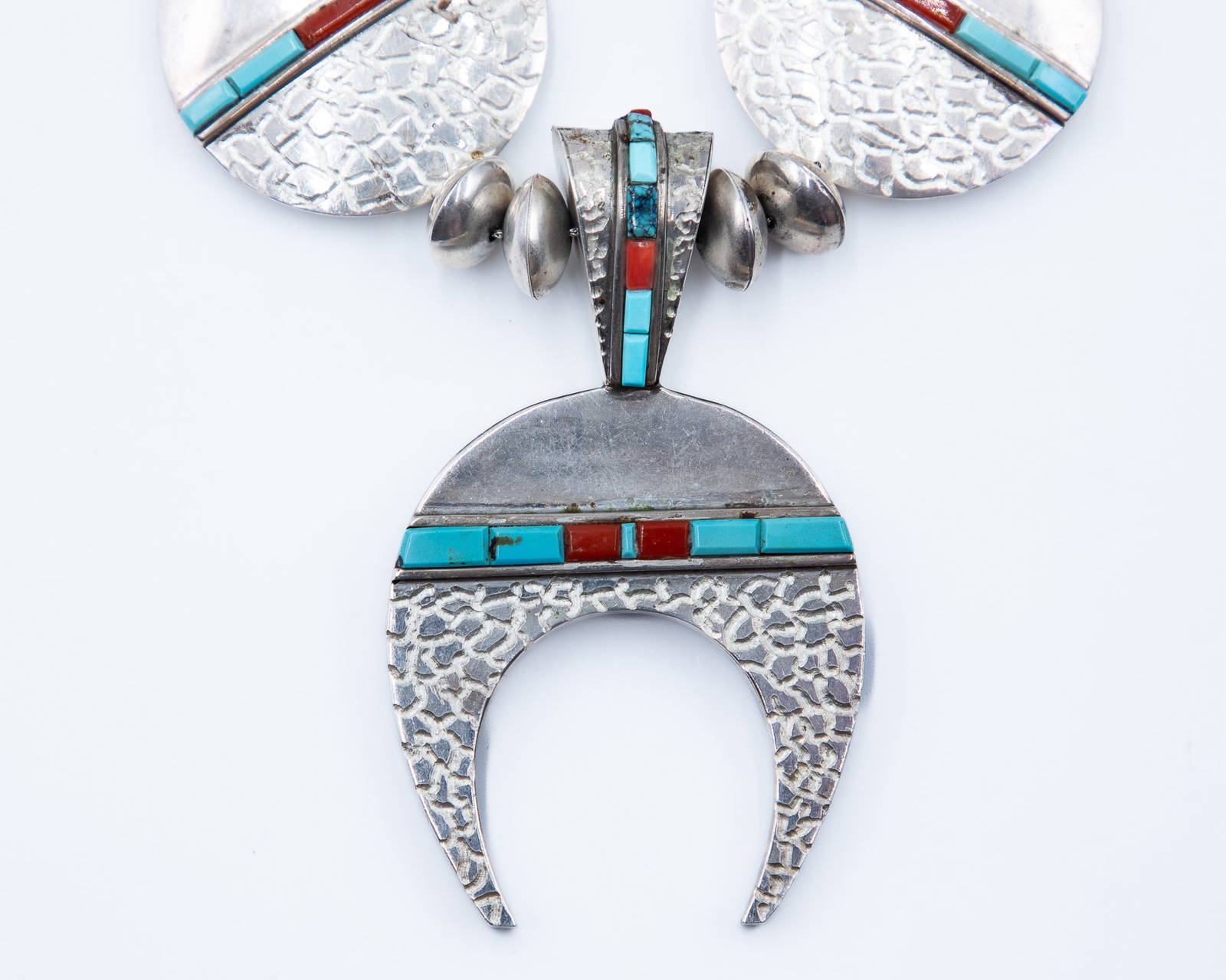 Phenomenal Alvin & Lula Begay Navajo Vintage Sterling Reversible Disk ...