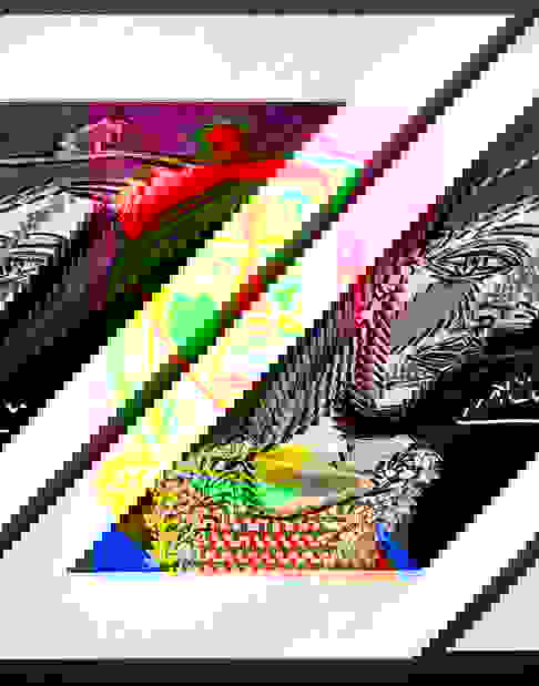 Pablo Picasso- Hand Signed Signature - Print - C.o.a Auction