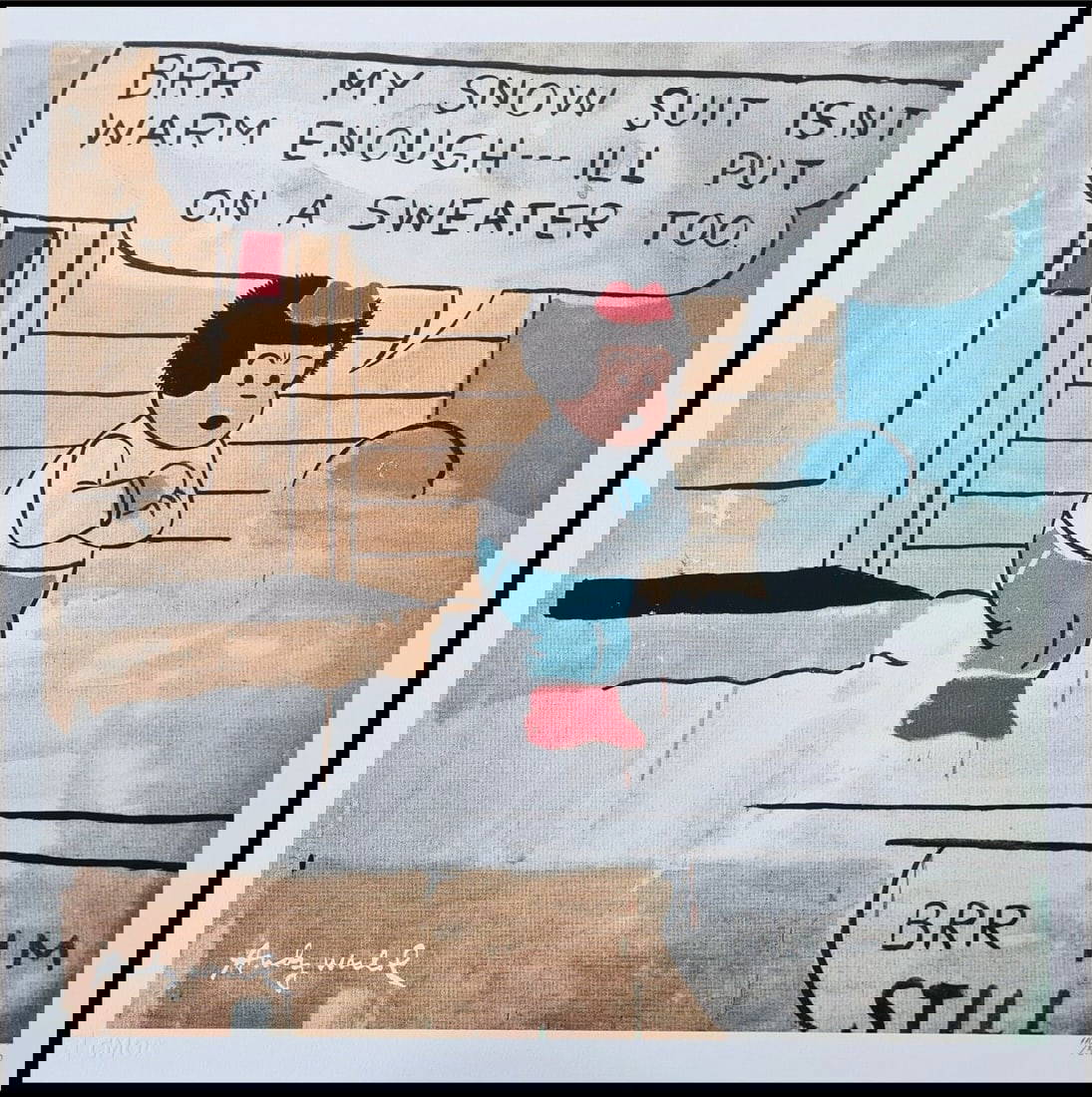 Andy Warhol Nancy Lithograph 50x50cm Cmoa Auction