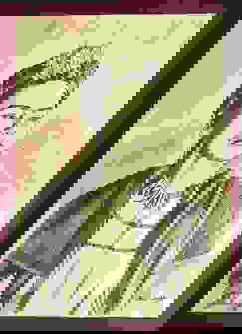 Frida Kahlo Hand Drawing And Signed Auction