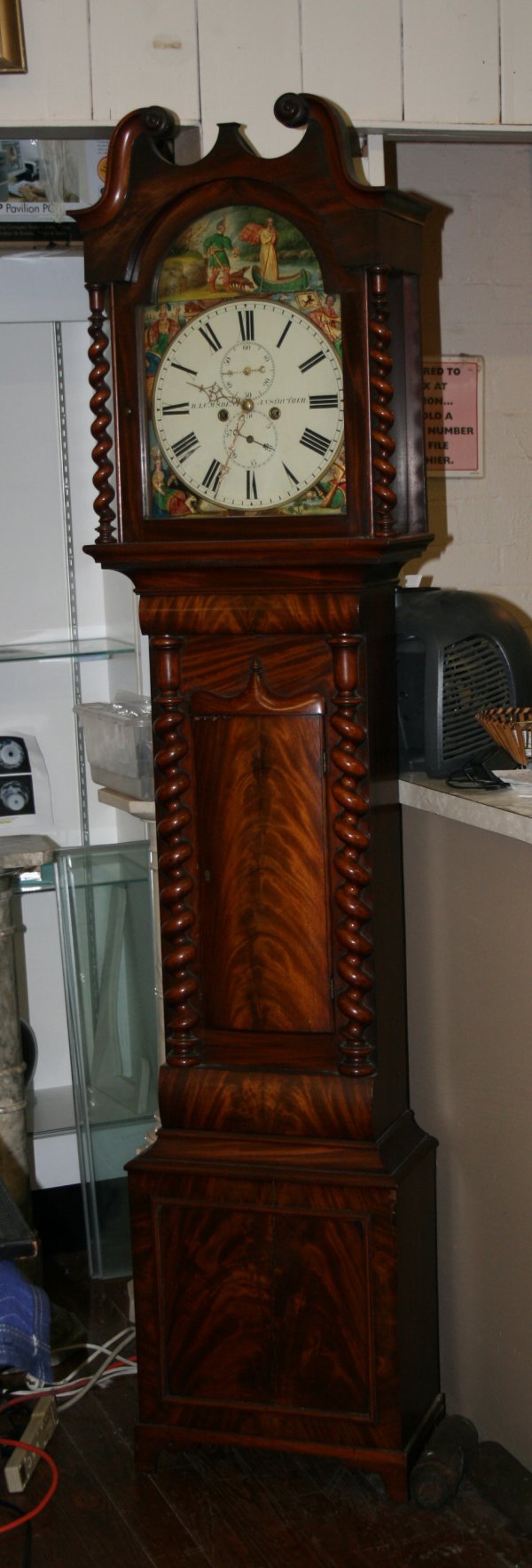230: Scottish Grandfather Clock - circa 1830