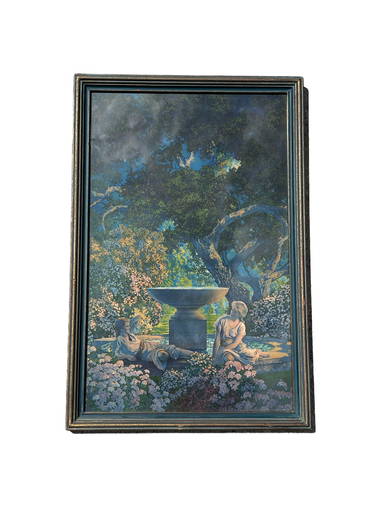 Maxfield Parrish, American (1870 1966) "reveries" Original Print