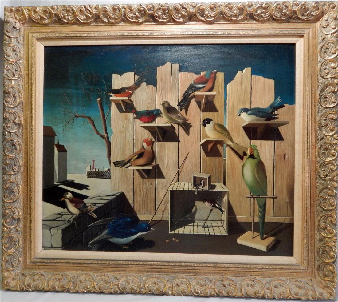 Georges Spiro Oil on Canvas