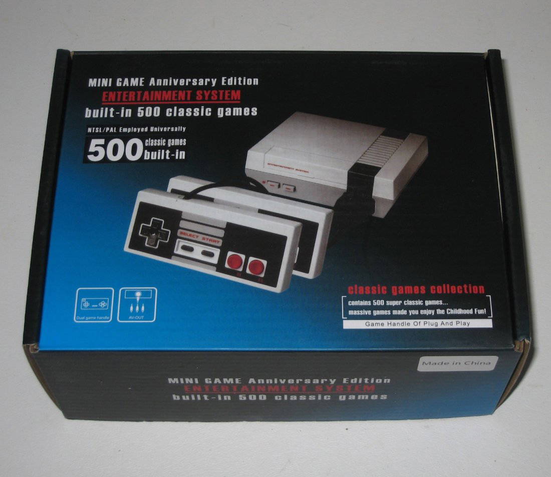 Mini Game Nintendo Console Wit 500 Built In Games Promotional Give-a ...