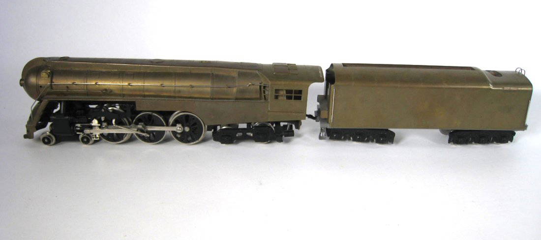 Williams Nyc Hudson Brass Train Engine & Tender Korea Auction