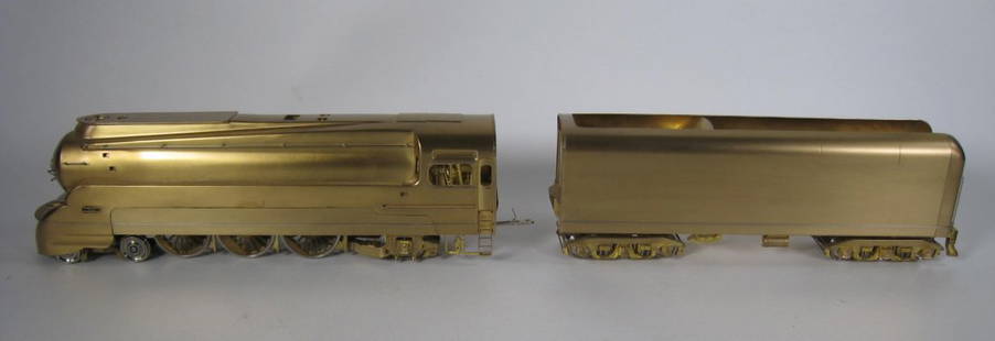 Williams Nyc Hudson Brass Train Engine And Tender Korea Auction