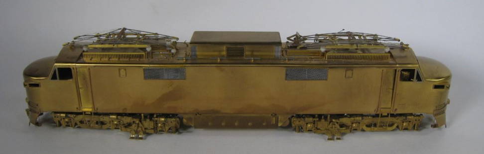 Williams Nyc Hudson Brass Train Engine & Tender Korea Auction