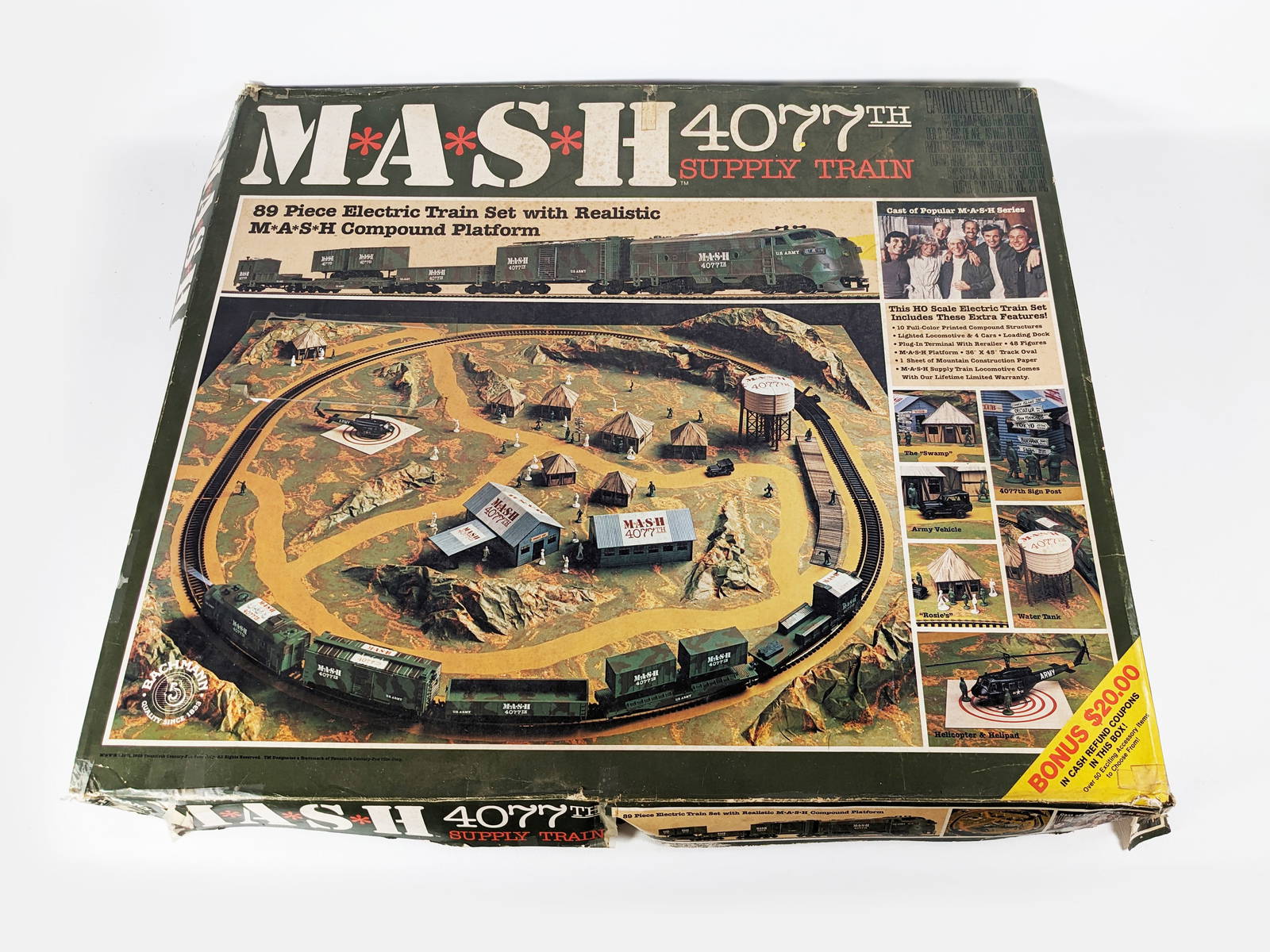 Tv Show Mash Supply Train Set Ho Scale Bachmannn Trains Nmib Auction