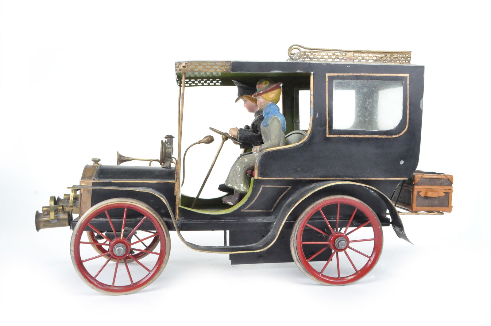 French Marklin Style Limousine With Four Lamps And Horn Likely ...