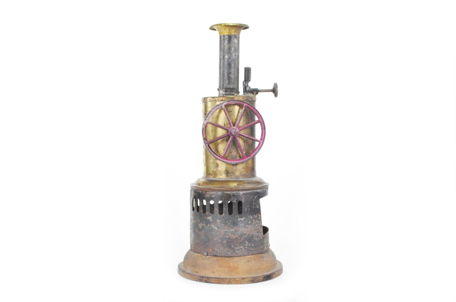 Weeden Manufacturing Co. Vertical Live Steam Engine Toy Auction