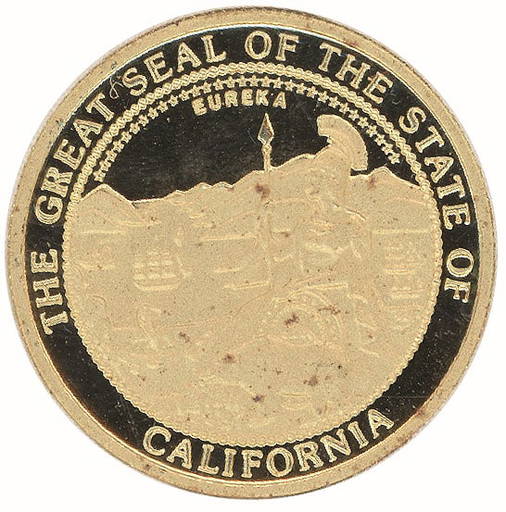 California Gold 1/2 Oz.t Gold Medal