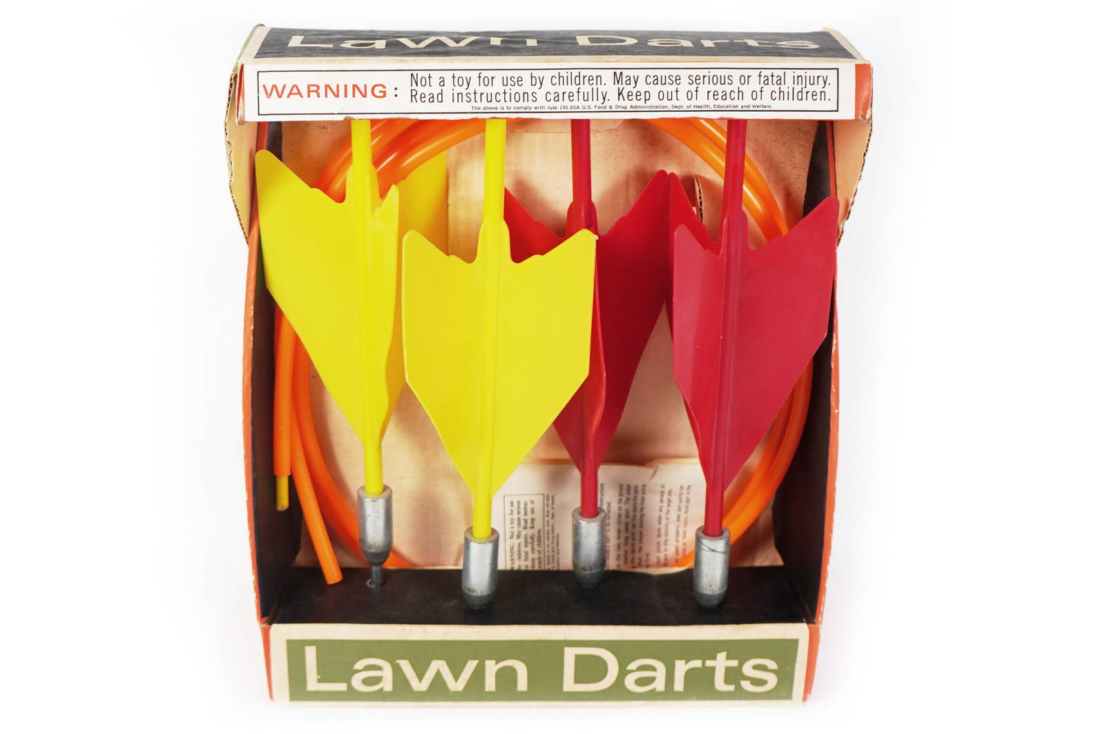 Eagle Rubber Company Lawn Jarts Dart Mint Boxed Auction